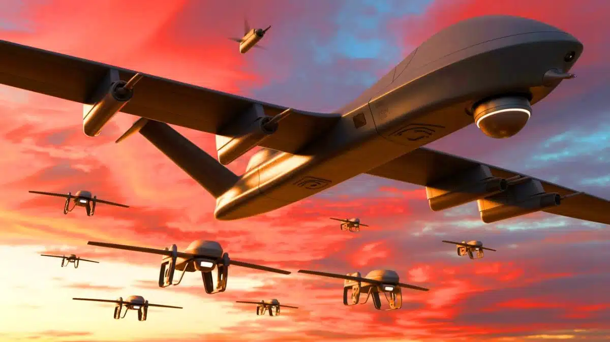 "China Launches 100 Drone Death Swarm": Jiu Tian Mothership Releases ...